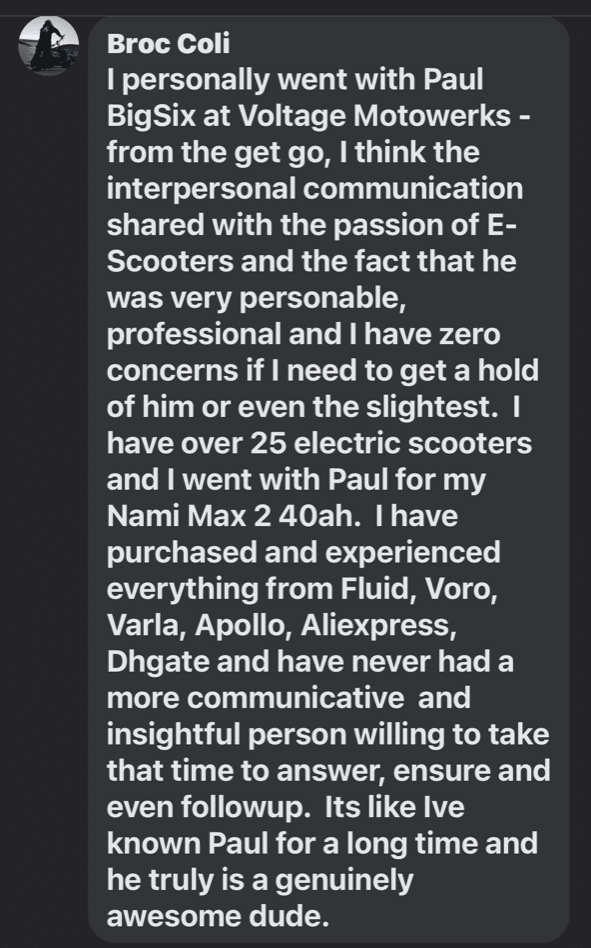 Weped Sonic X | Voltage Motowerks