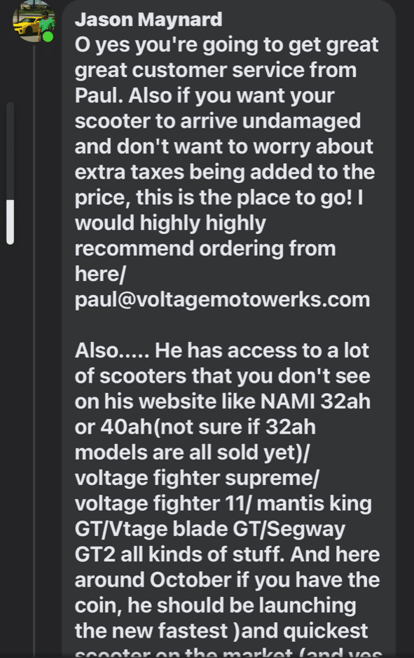 Weped Sonic X | Voltage Motowerks